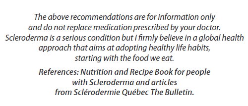 Nutrition and Scleroderma - Scleroderma BC
